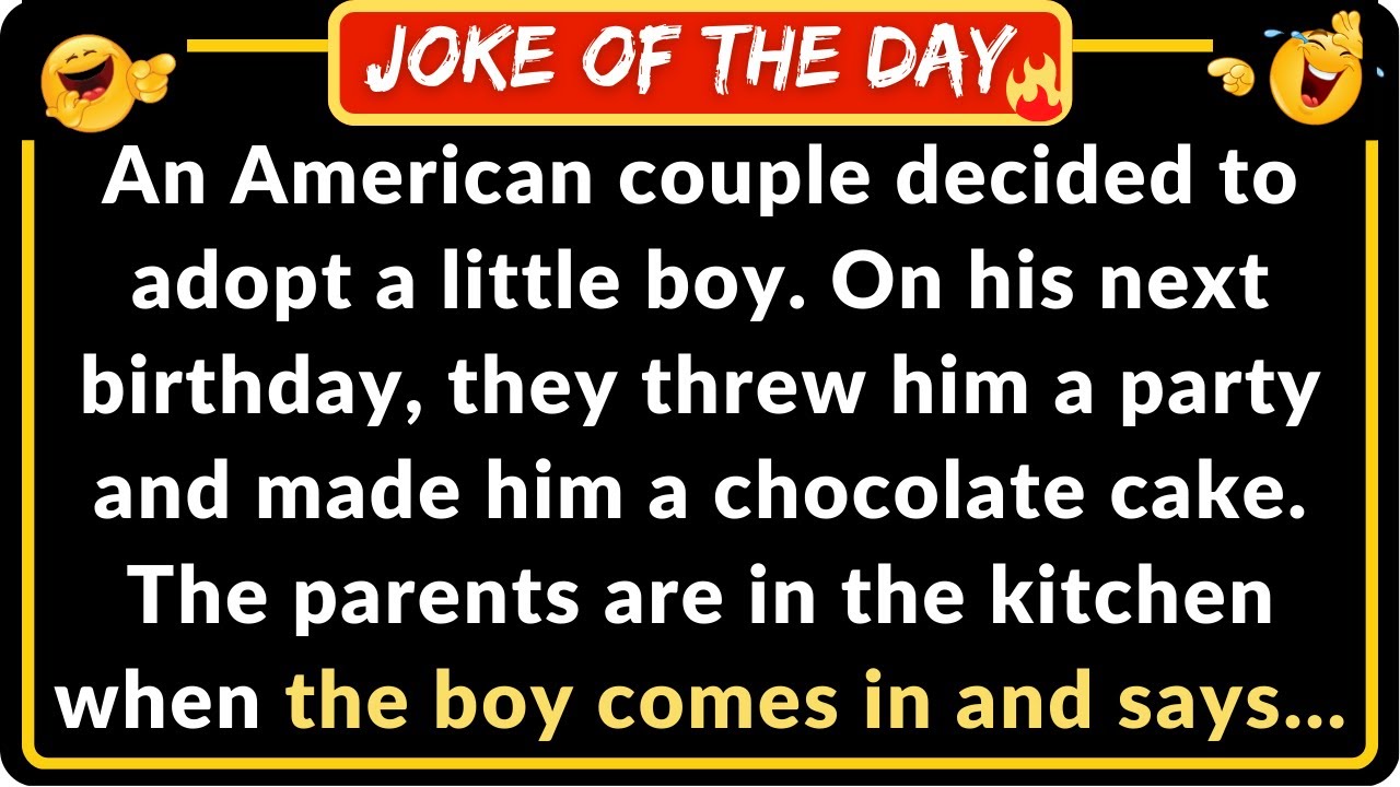 An American couple decided to adopt a little German boy - (Joke Of The ...