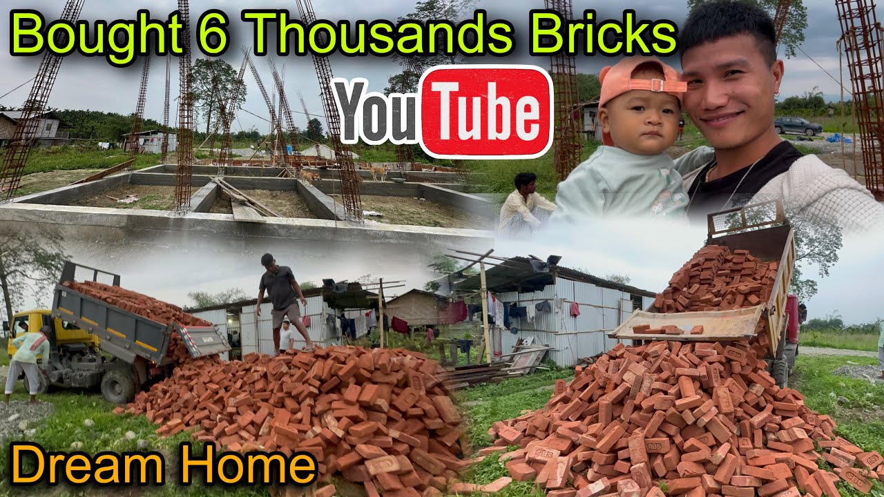 Bought Six Thousands Bricks For Building Dream Home || Building Dream ...