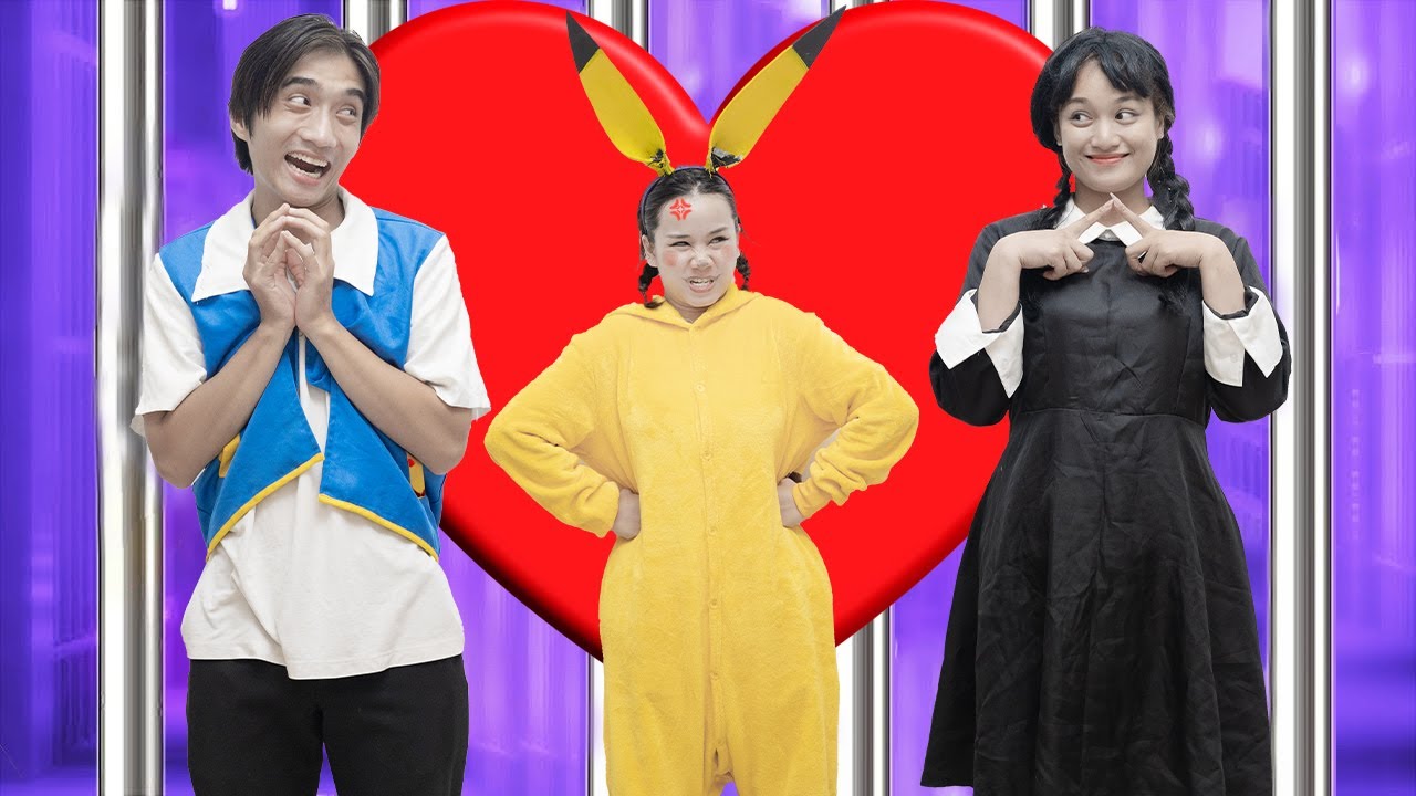 Wednesday Has A New Boyfriend !?! | Wednesday Is Dating Pikachu's ...