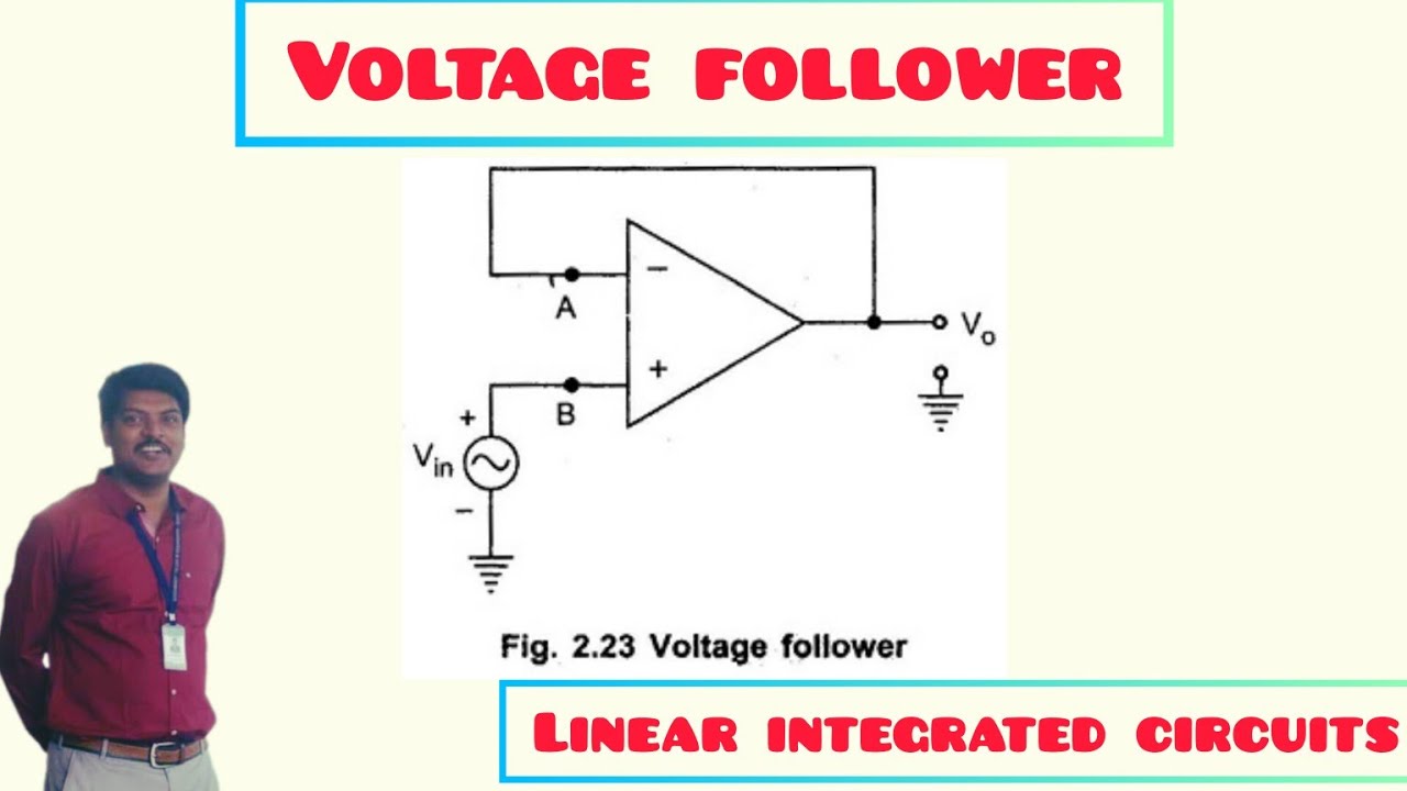 Buffer circuit using op amp - YouTube