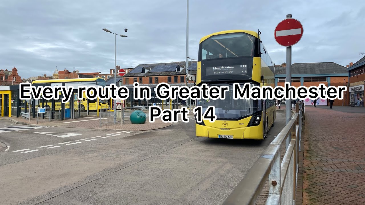 Every Internal Bus Route in Greater Manchester, Part 14 (Rules in ...