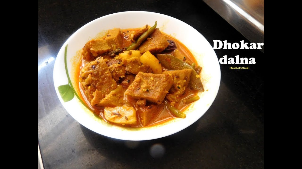 How to make Bengali Style Dhokar Dalna-Let's cook - YouTube