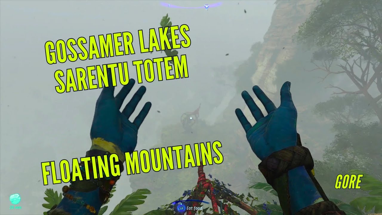 Gossamer Lakes Sarentu Totem (Floating Mountains) Avatar Frontiers of ...