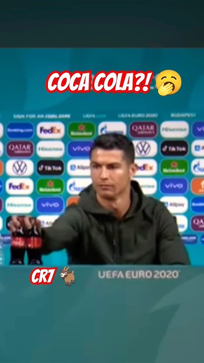 Cristiano Ronaldo Vs Coca Cola 🥶🇵🇹 Soccer Memes Cr7 Shorts Youtube