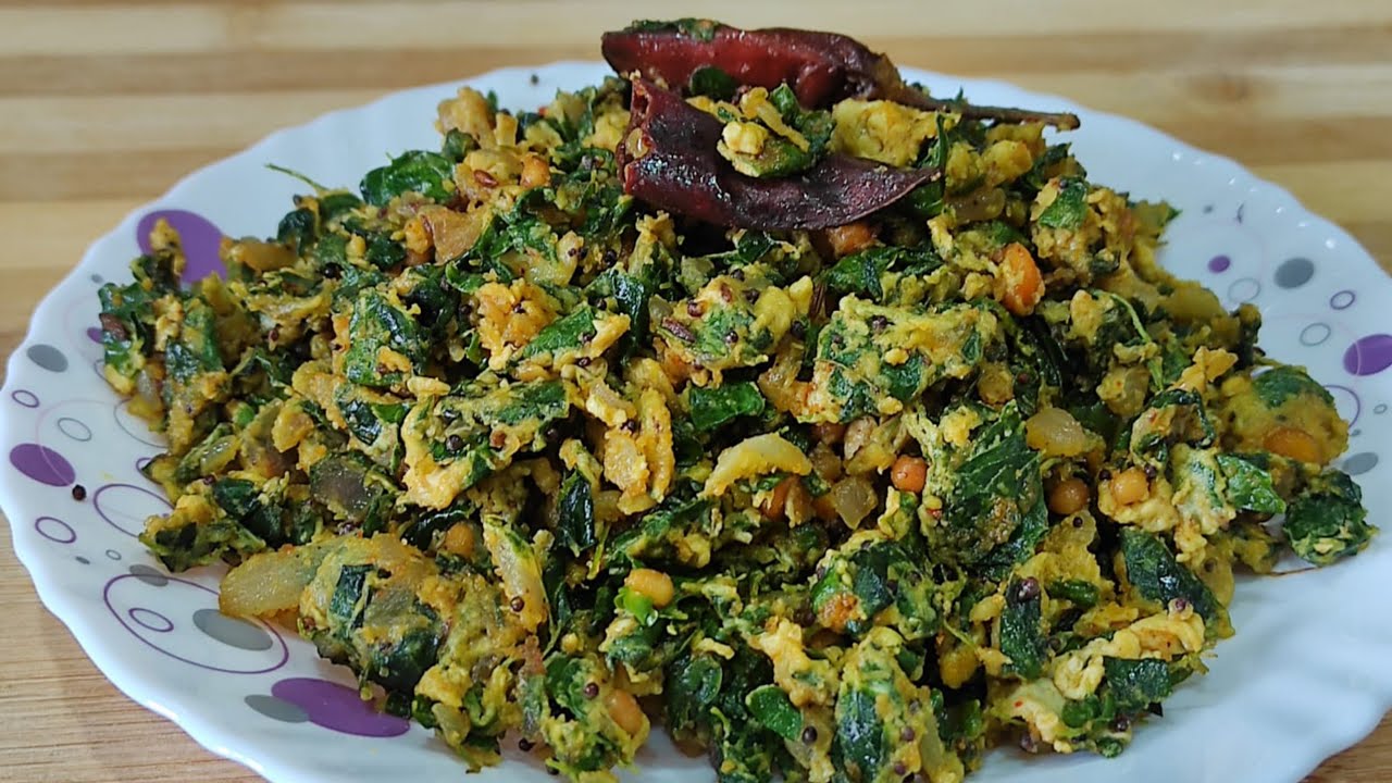 Drumstick Leaves Egg Fry Recipe ||Murungai Keerai Egg Poriyal ||How to ...