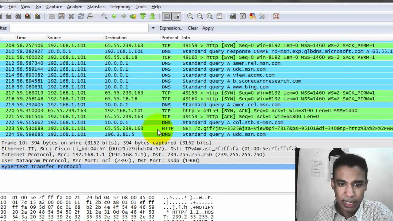 MIMA - Man in the middle Attack - YouTube