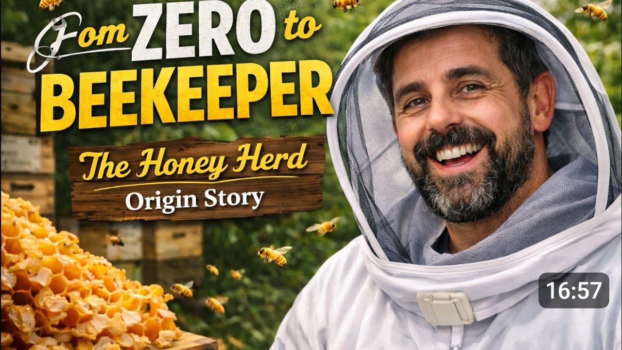 From Zero to Beekeeper | The Honey Herd Origin Story - YouTube