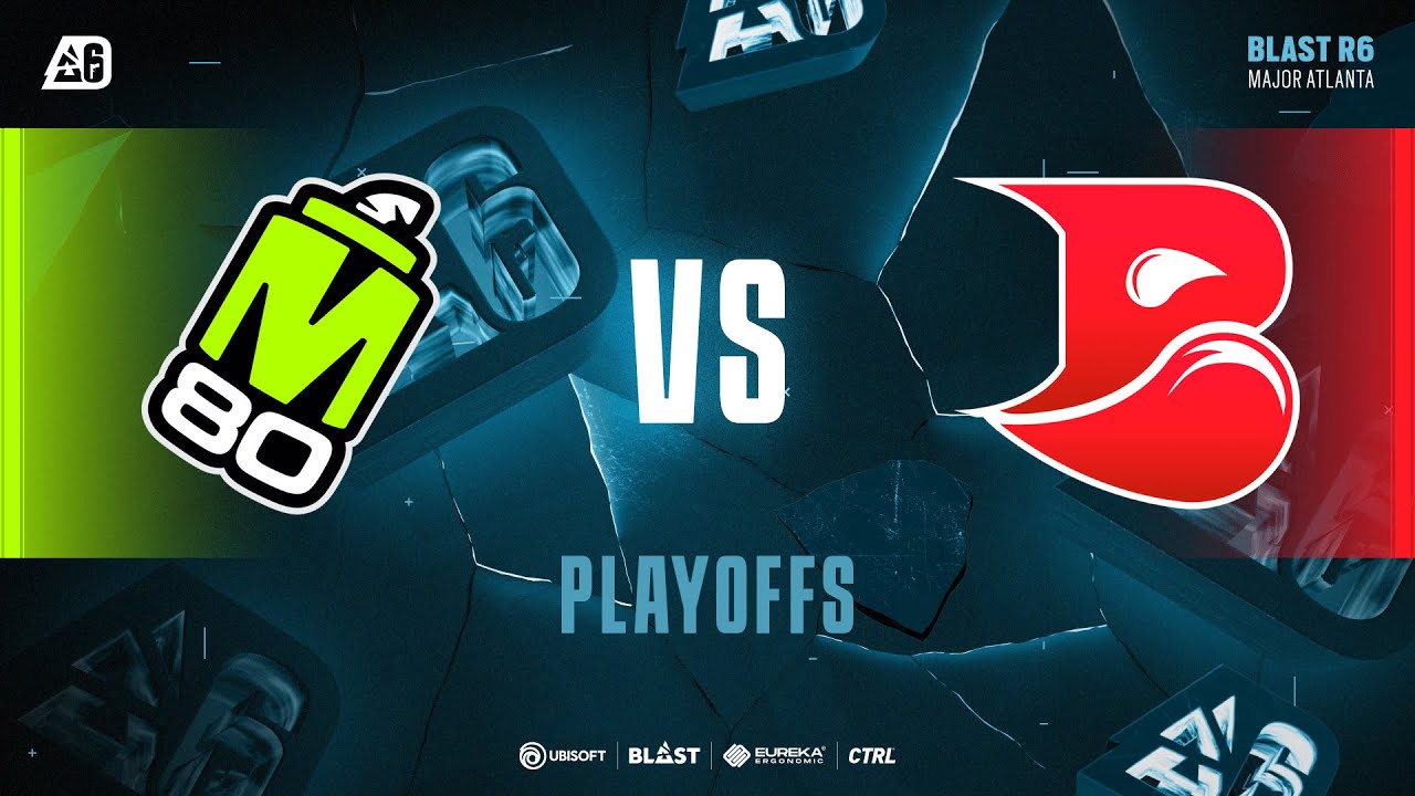 Bleed Esports vs M80│ R6 Major Atlanta 2023 │ Playoffs - YouTube