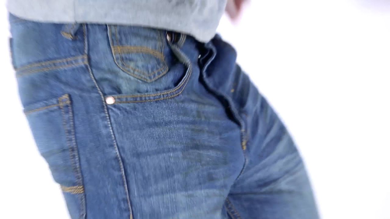 Mens regular fit jeans - YouTube