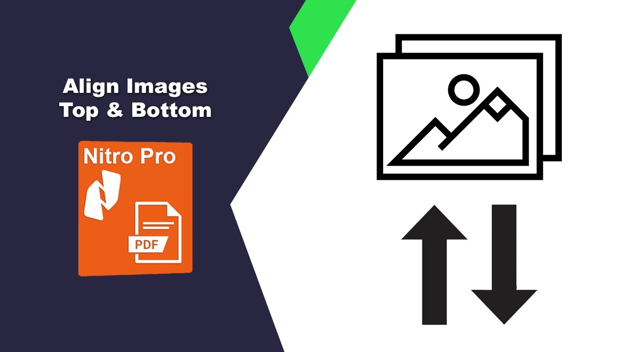 How to Place Images at the Top or Bottom in a PDF File in Nitro Pro PDF ...