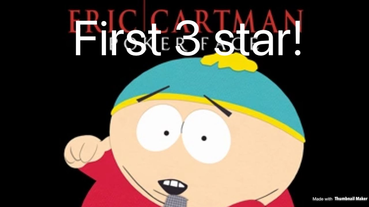 Eric Cartman - Poker Face | First 3 Star | Osu - YouTube