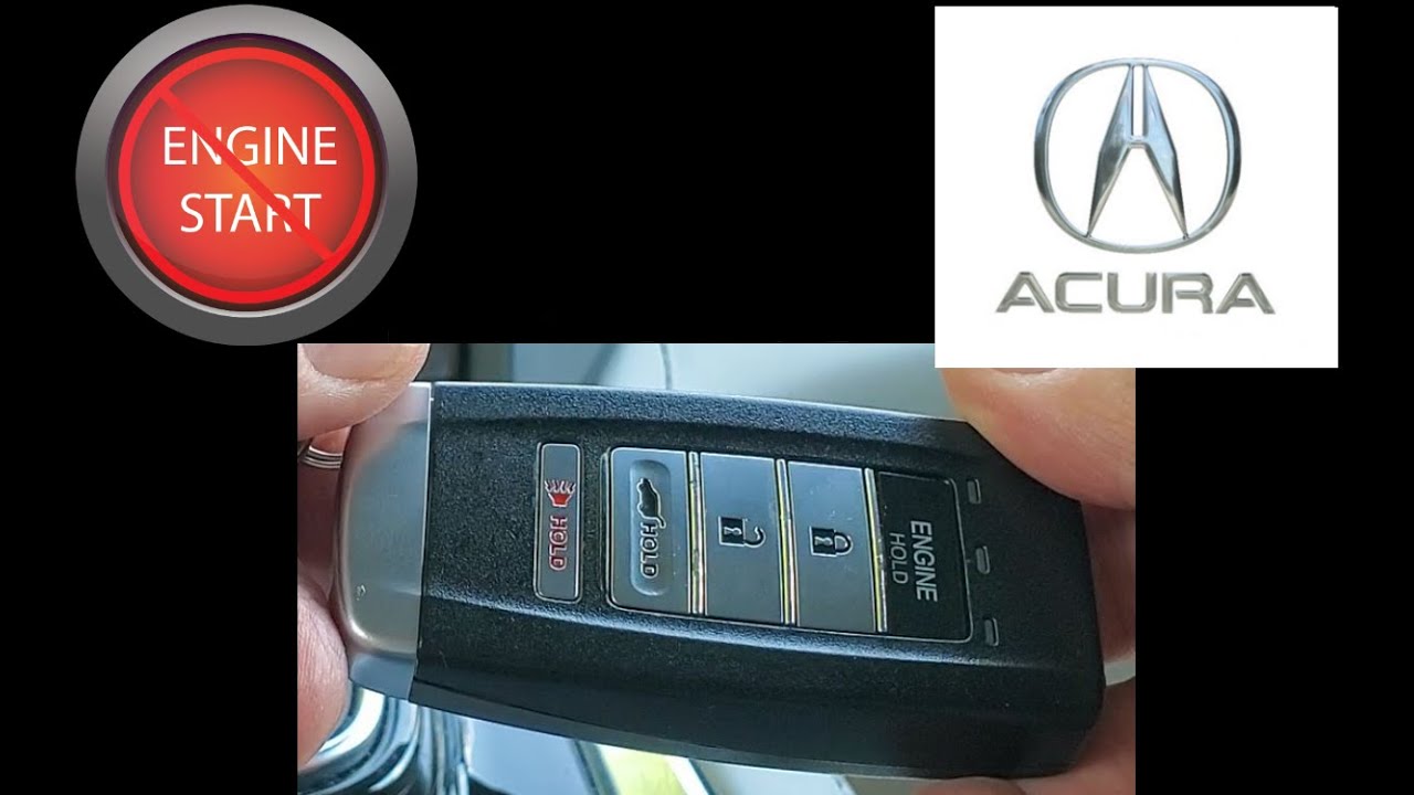 Replace the battery in the 2017 - 2021 Acura key fob. - YouTube