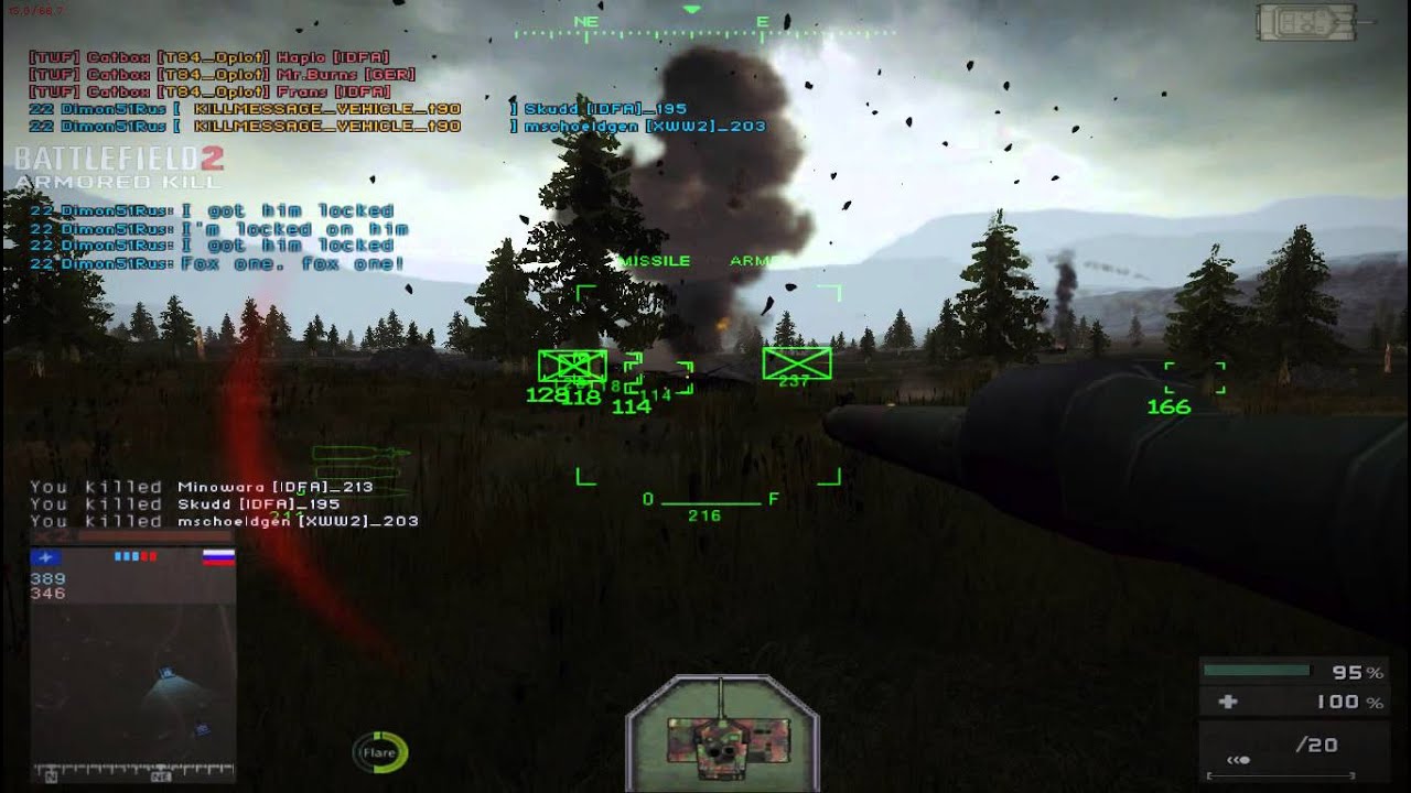 Battlefield 2 : Armored Kill v1.5 : Hud fix - YouTube