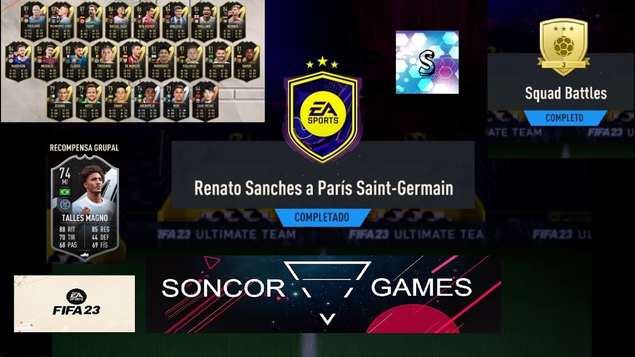 FIFA 23 RENATO SANCHEZ A PARIS SAINT-GERMAIN / NUEVO IF DE ARGENTINA ...