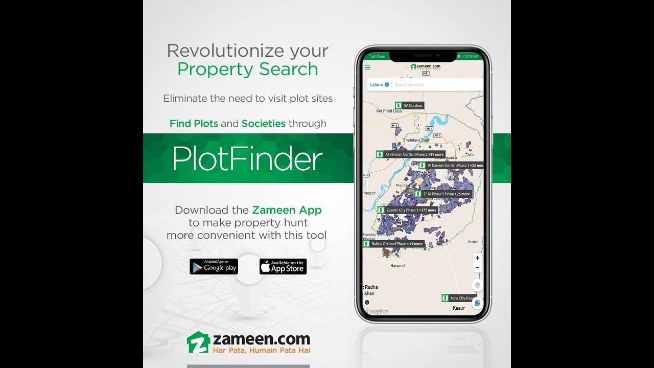 Plot Finder by Zameen.com - YouTube