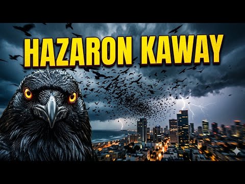 Breaking News 🚨|Thousands of Crows Darken Tel Aviv Sky| Crow attack israel drone|Telaviv Viral Video