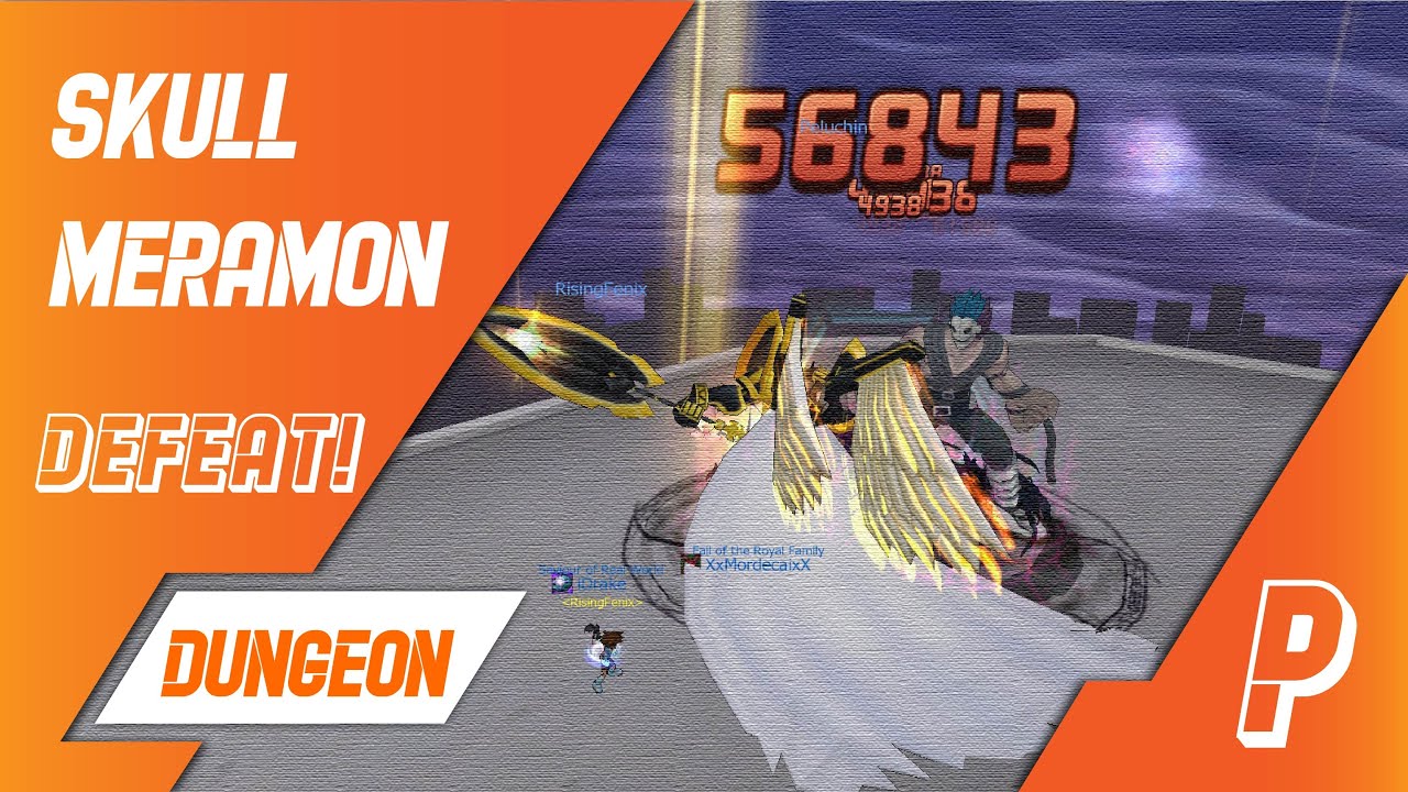 DMO Defeating SkullMeramon DG | Safe Method (Like Support) - YouTube