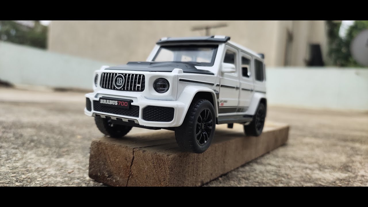 Unboxing Diecast Model Cars | BRABUS 700 WHITE DIECAST MODEL CAR - YouTube