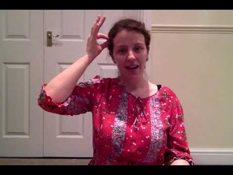 Learn 3 BSL signs-Dark hair, Blonde hair, Red hair [subtitles available ...