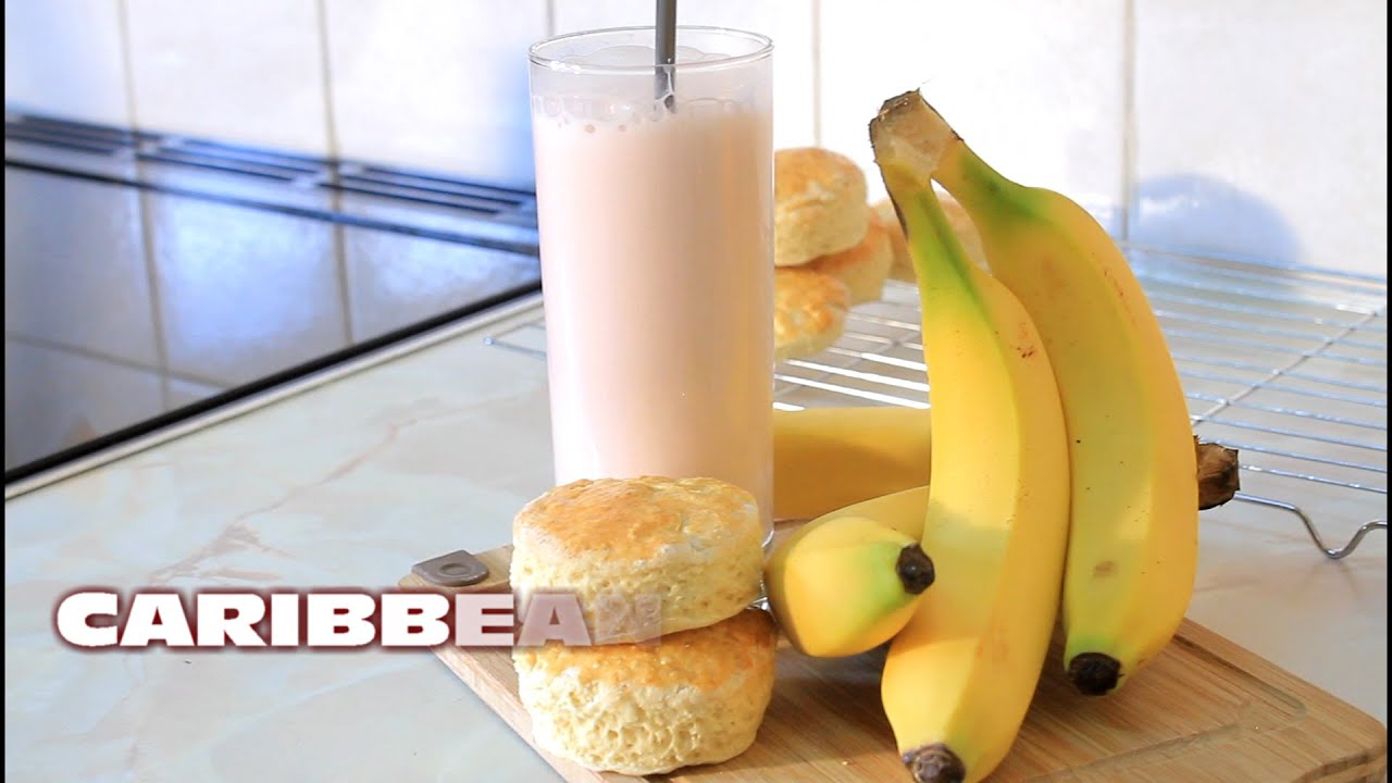 Banana Milk Shake Drink Recipe | Recipes By Chef Ricardo - YouTube