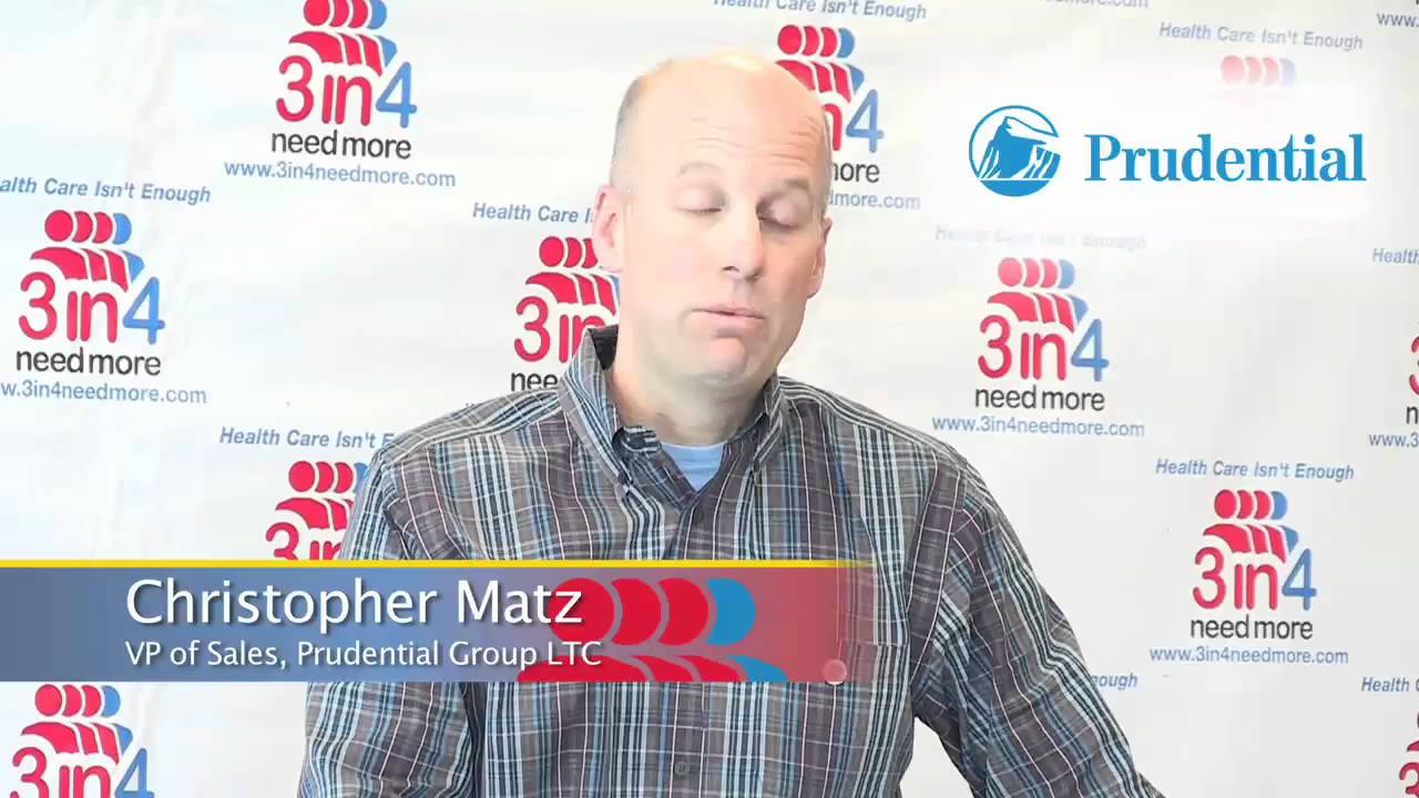 3in4 Supporter - Chris Matz of Prudential Group LTC - YouTube