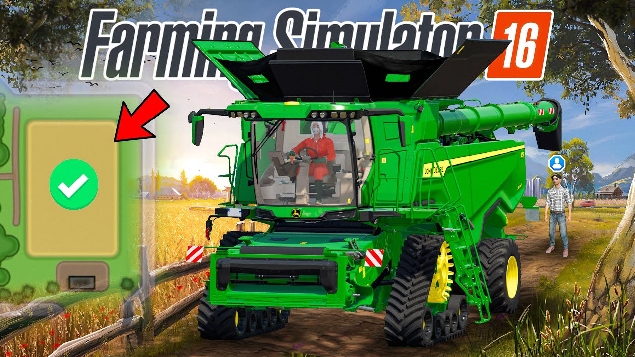 Biggest Farm Harvester & Cultivating In Fs16 | Fs16 Multiplayer ...