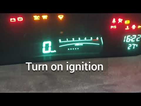 Reset service toyota yaris 2006