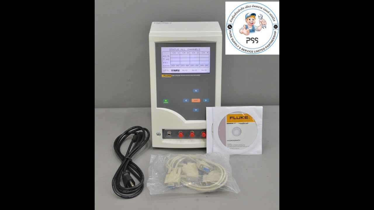 IDA-4 Infusionpump analyzer Fluke Biomedical - YouTube