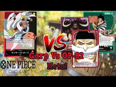 OPTCG-THE STRONGEST MARINE! Garp is here! - YouTube