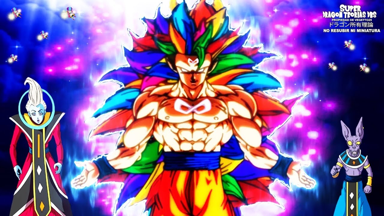 GOKU SUPER SAIYAN RAINBOW INFINITY IS BORN (FULL MOVIE) l Dragon Ball ...