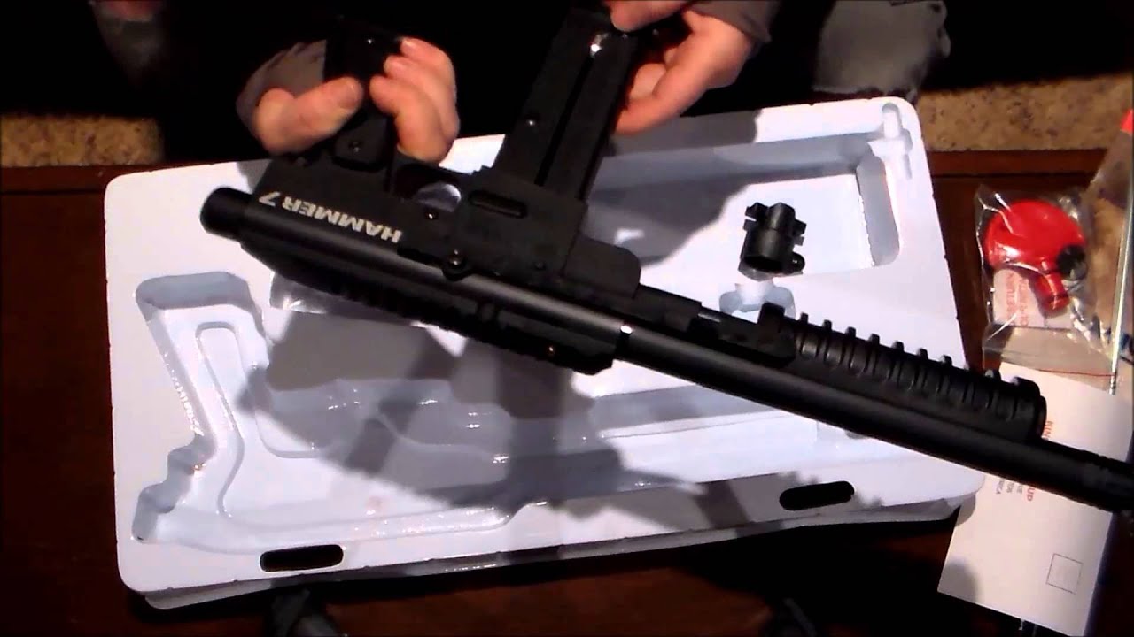 Spyder Hammer 7 Un-Boxing, Review, & Game Action - Part #1 - YouTube