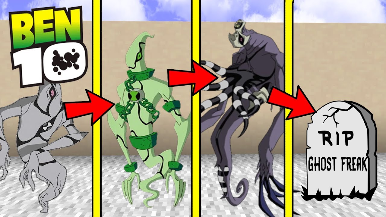 IF MINECRAFT BEN 10 GHOST FREAK HAD A REALISTIC LIFE SPAN (Be Born a ...