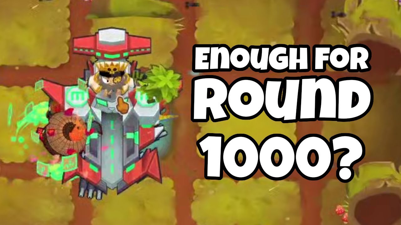 I Reached ROUND 1000 In Bloons TD 6 (BTD6) - YouTube