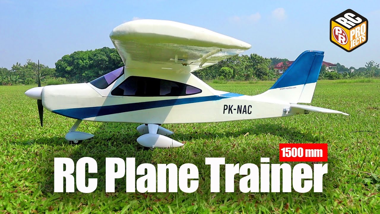 I Design and Build RC Plane Trainer for My Son to Learn to Fly. - YouTube