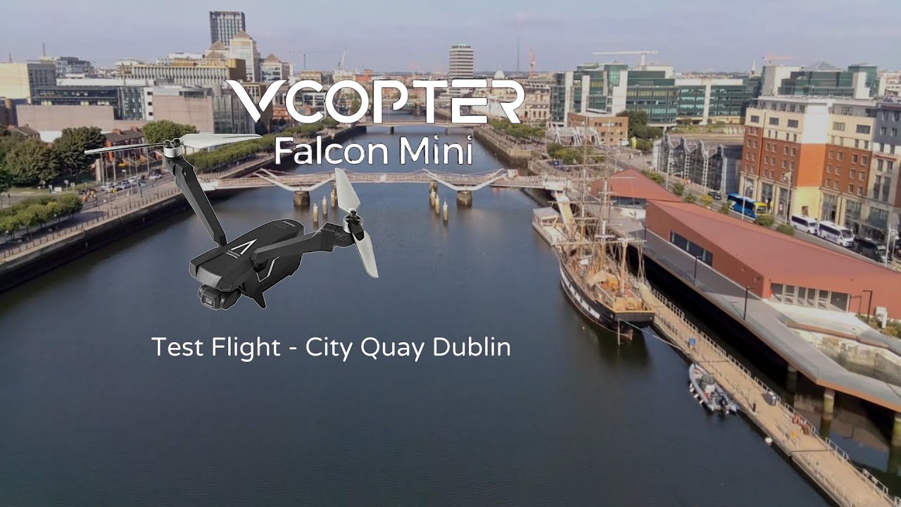 Vcopter Falcon Mini Test Flight - YouTube