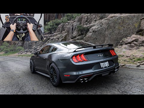 Ford Mustang GT 600HP | Forza Horizon 5 | Logitech g923 Steering Wheel