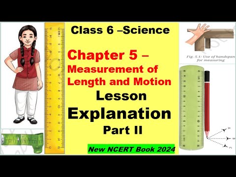 Curiosity Class 6 Science| Chapter 5 - Measurement of Length and Motion ...