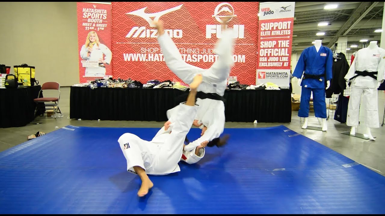 FUJI Pro Tip Yoko Tomoe Nage with Amarilis Savon - YouTube