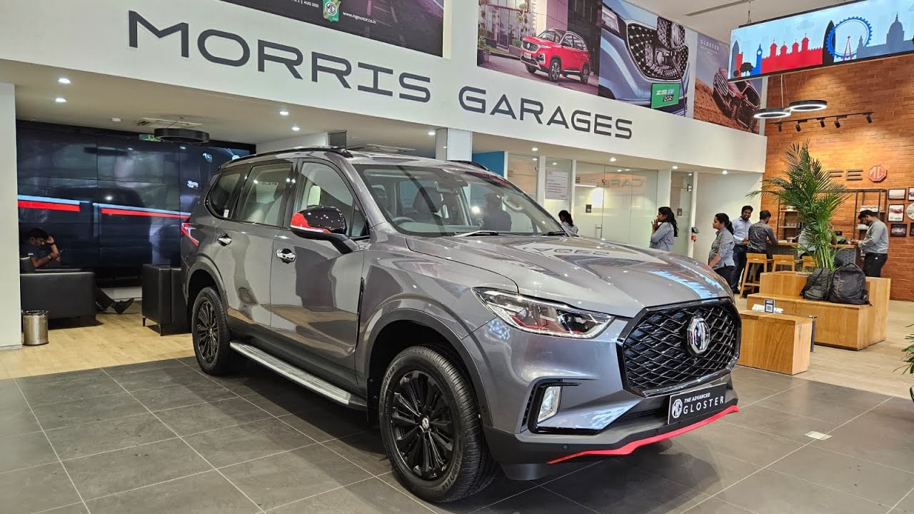 MG Gloster Black Storm Edition Launched | Exterior & Interior | Premium ...