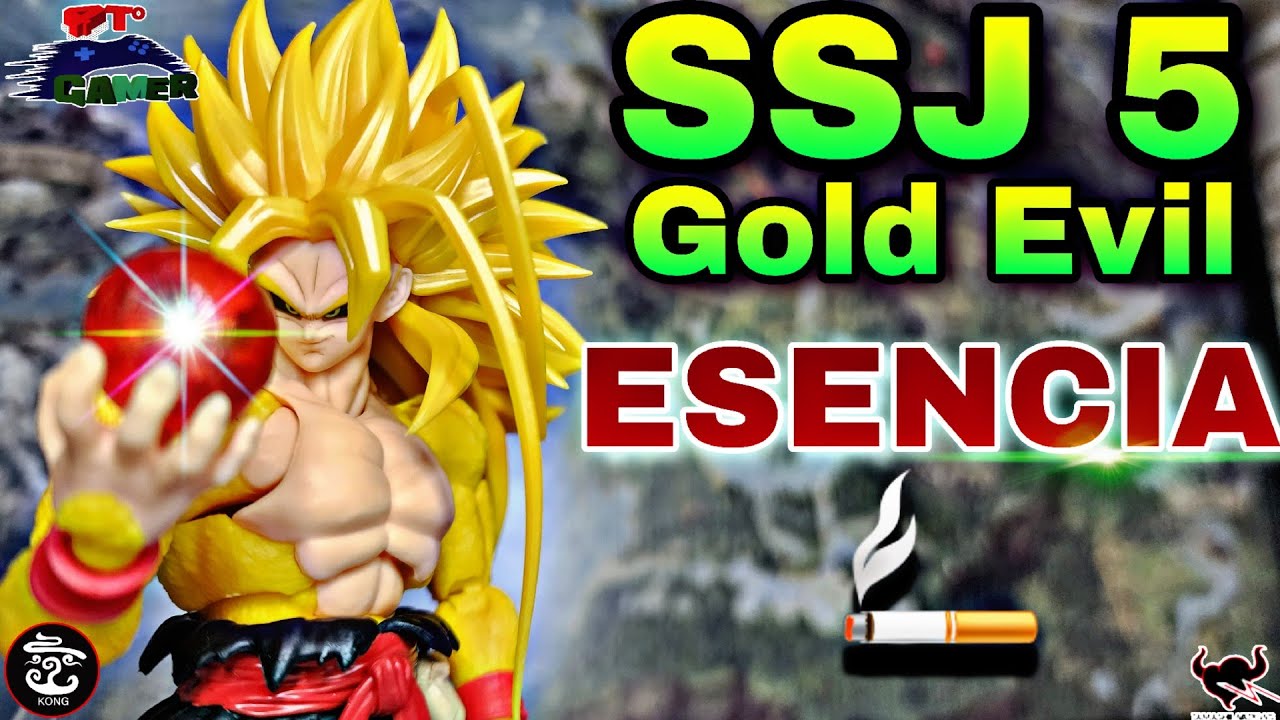 Goku SSJ5 GOLD EVIL Kong Studio Kong20 | CARÍSIMO 🤐 | No SH Figuarts ...