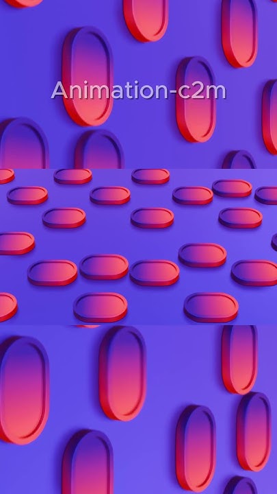 Vibrant 3D Buttons – Mesmerizing Animation in 4K #animationvisual #vjloop #animation # ...