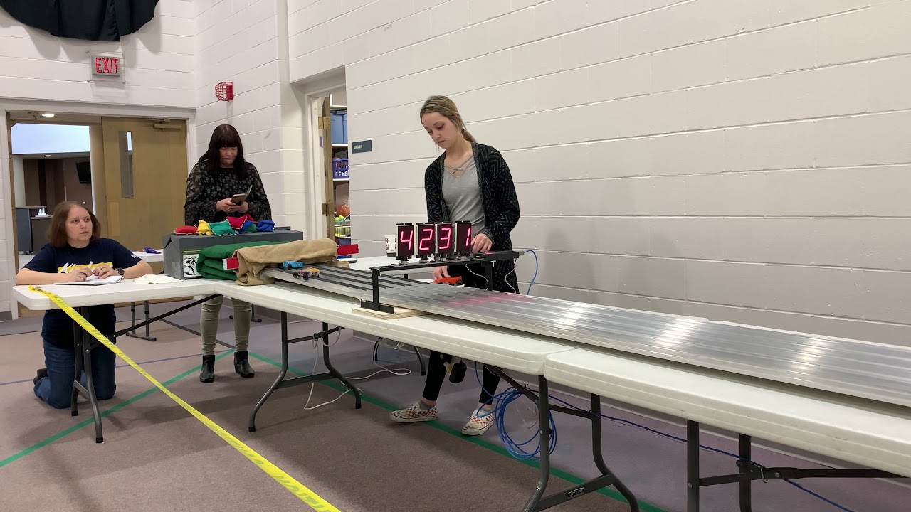 Rayden Lee Sneve’s 1st car race slow motion - YouTube