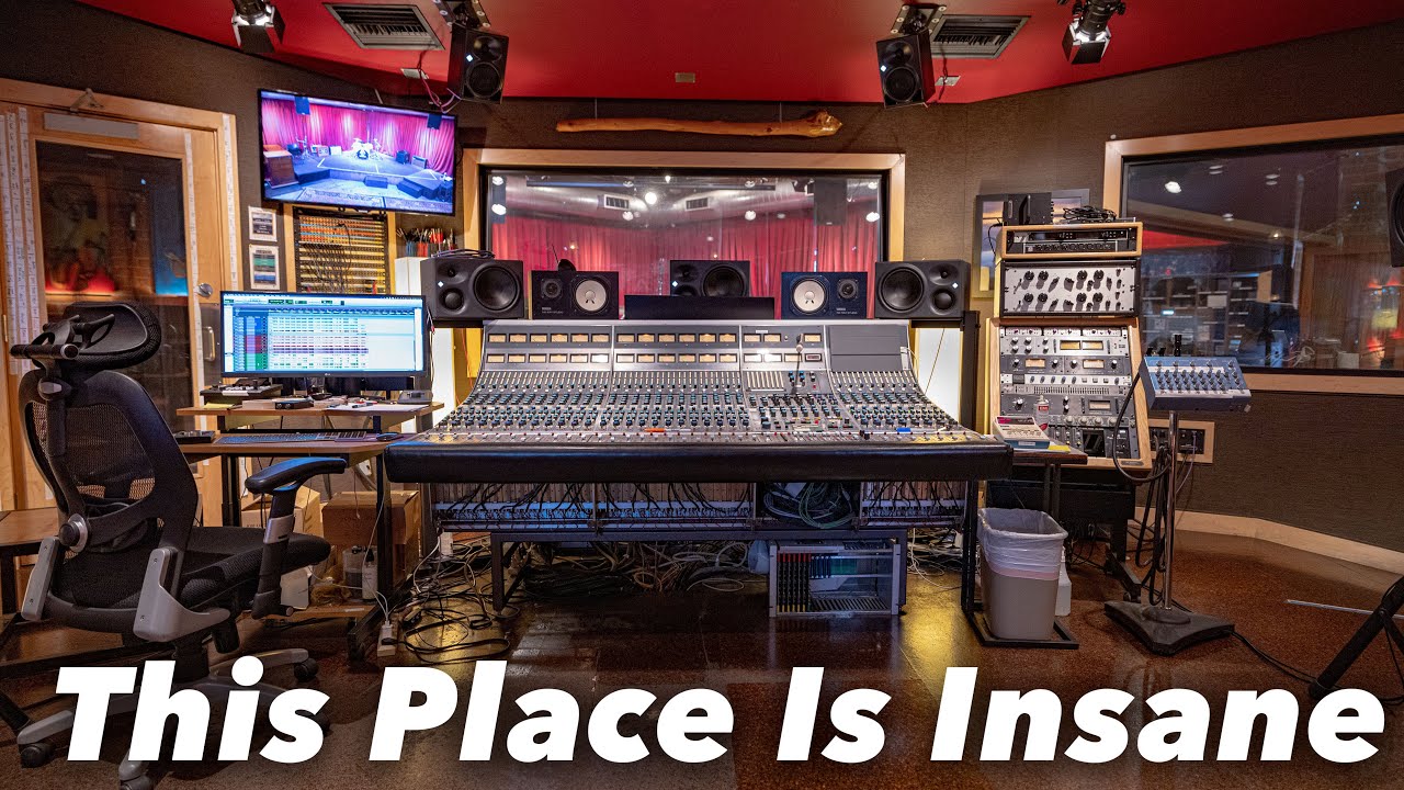 EPIC RECORDING STUDIO Setup 2022 | Bob Clearmountain (studio tour ...