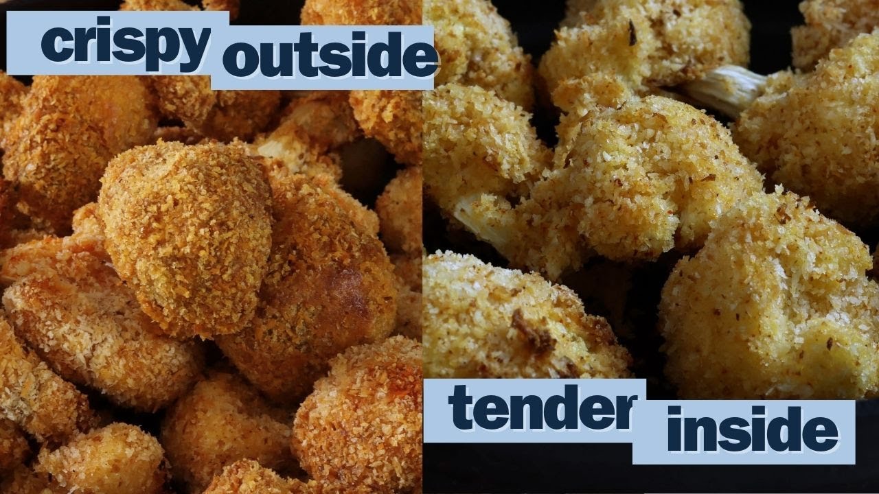 High Fiber Cauliflower Snacks for PCOS - Air Fryer Recipe - YouTube