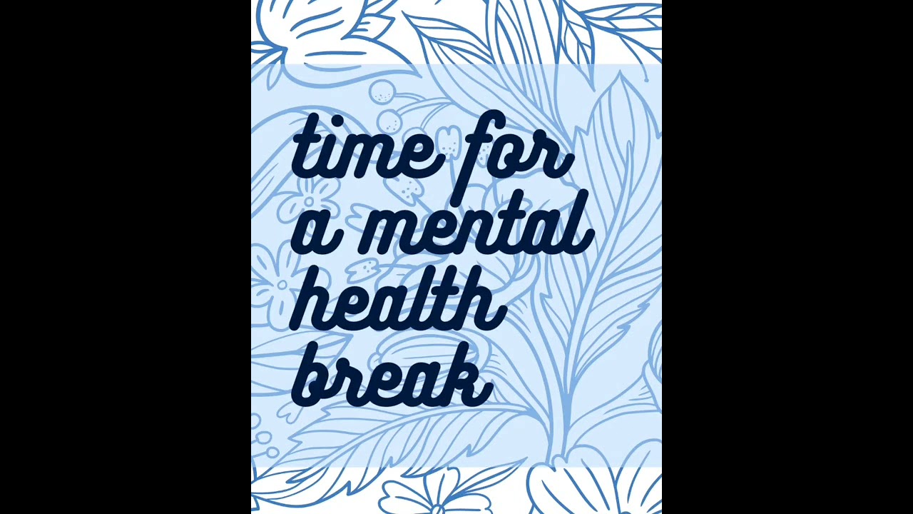 Mental health break time #calm #mentalhealth #selfcare #anxietyrelief # ...