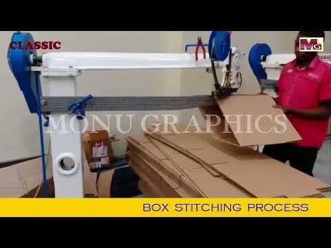 CLASSIC, BOX STITCHING MACHINE. - YouTube
