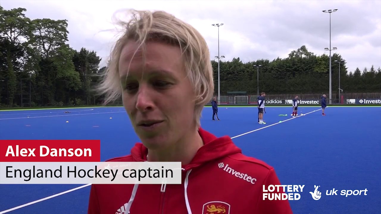 England Hockey Captain Alex Danson: Women's Sport Week - YouTube