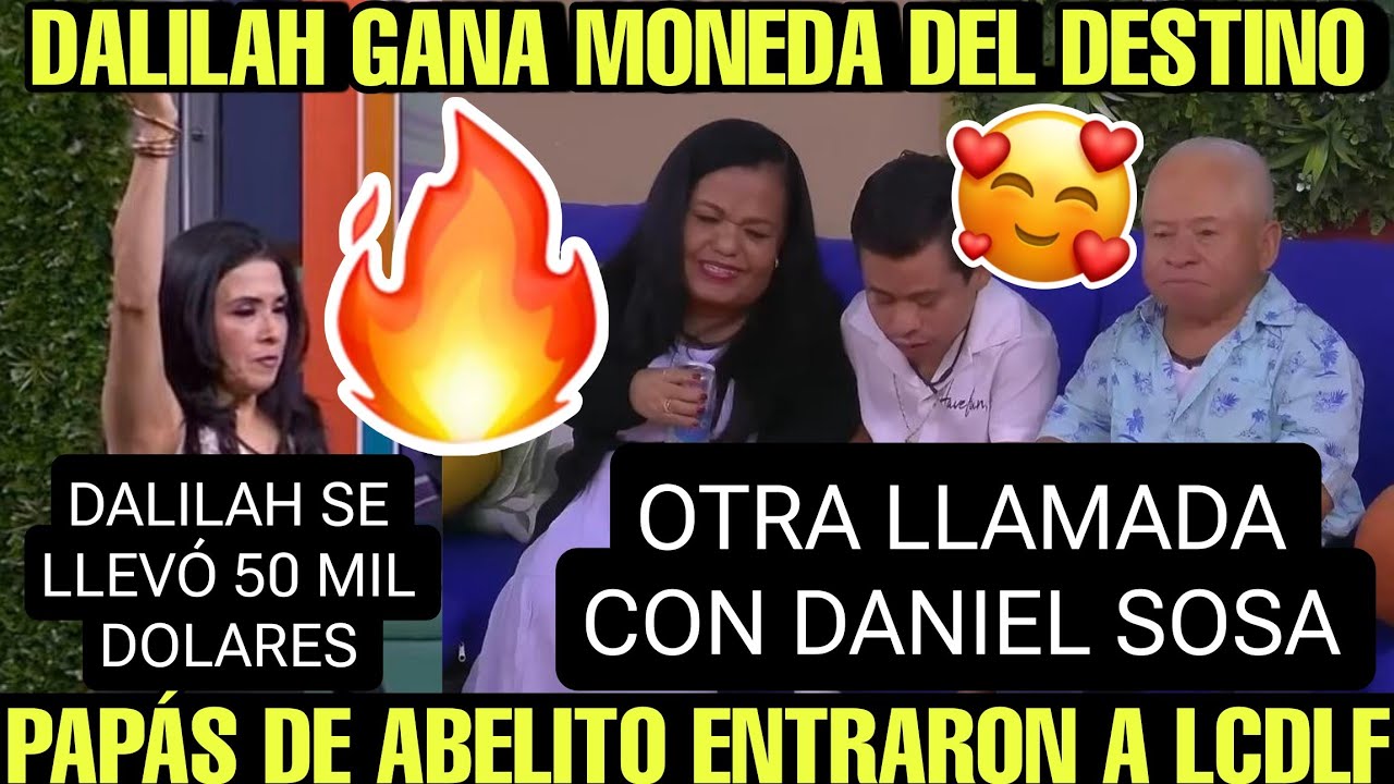 PAPÁS DE ABELITO ENTRARON A #lcdlfmx | DALILAH GANA MONEDA | OTRA ...