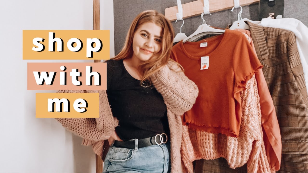 Shop with me + try on haul - YouTube