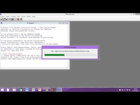 Vídeo 2 Baixando e Instalando o Pacote Rcmdr - YouTube